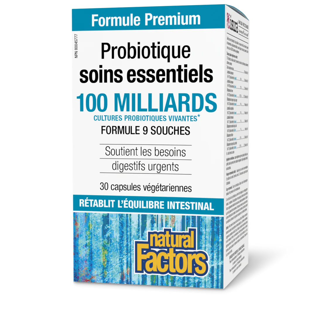 Probiotique 100 milliards de cultures 30 capsules – Panier Santé ...