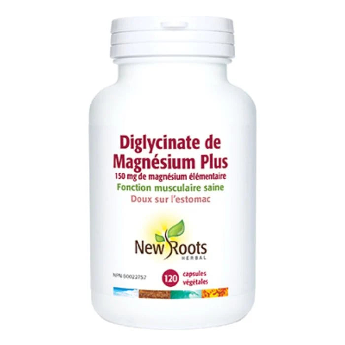 Diglycinate de magnésium plus 150mg – Panier Santé Drummondville