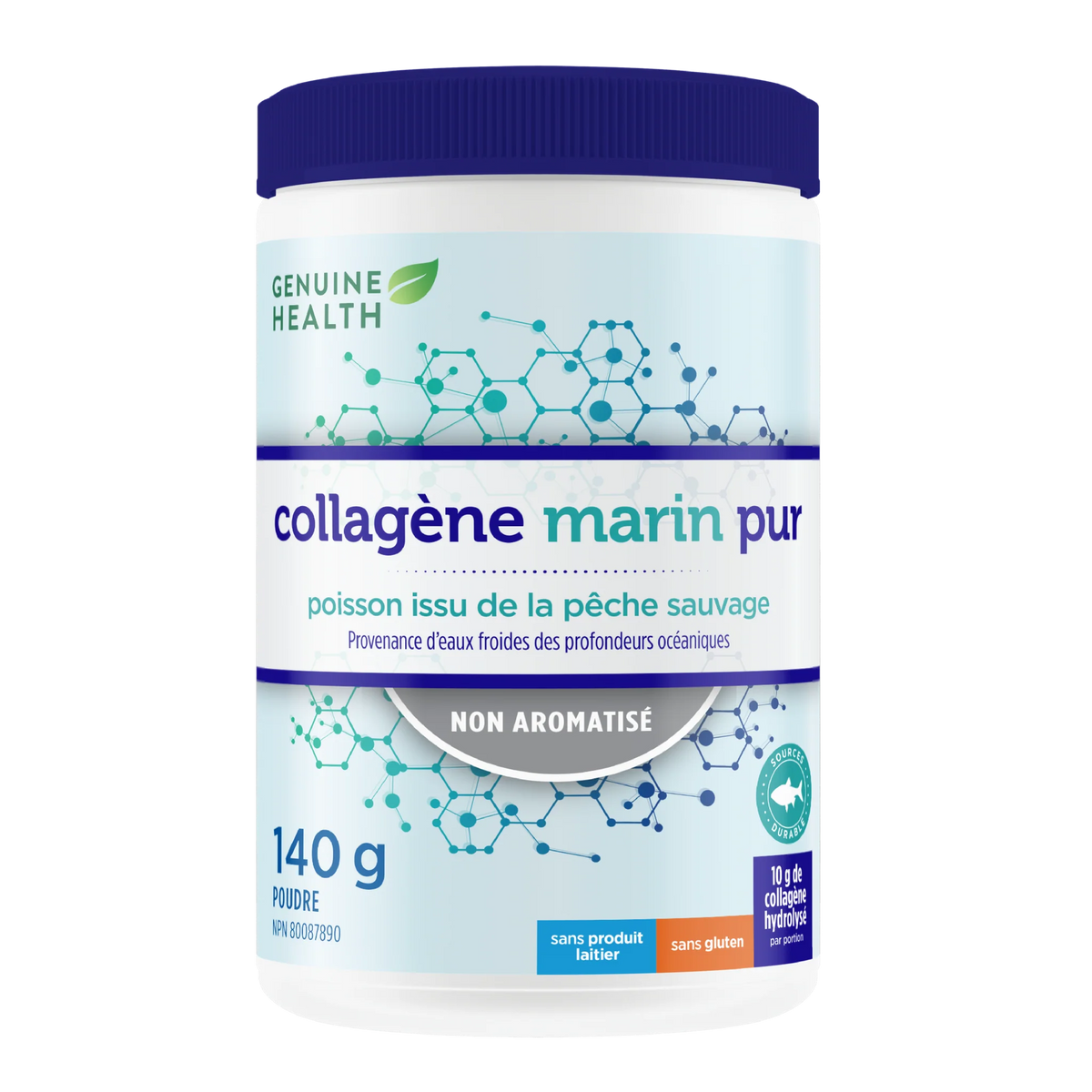 Collagène marin pur 140g – Panier Santé Drummondville