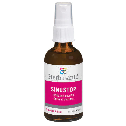 Sinustop otites et sinusites 50ml – Panier Santé Drummondville