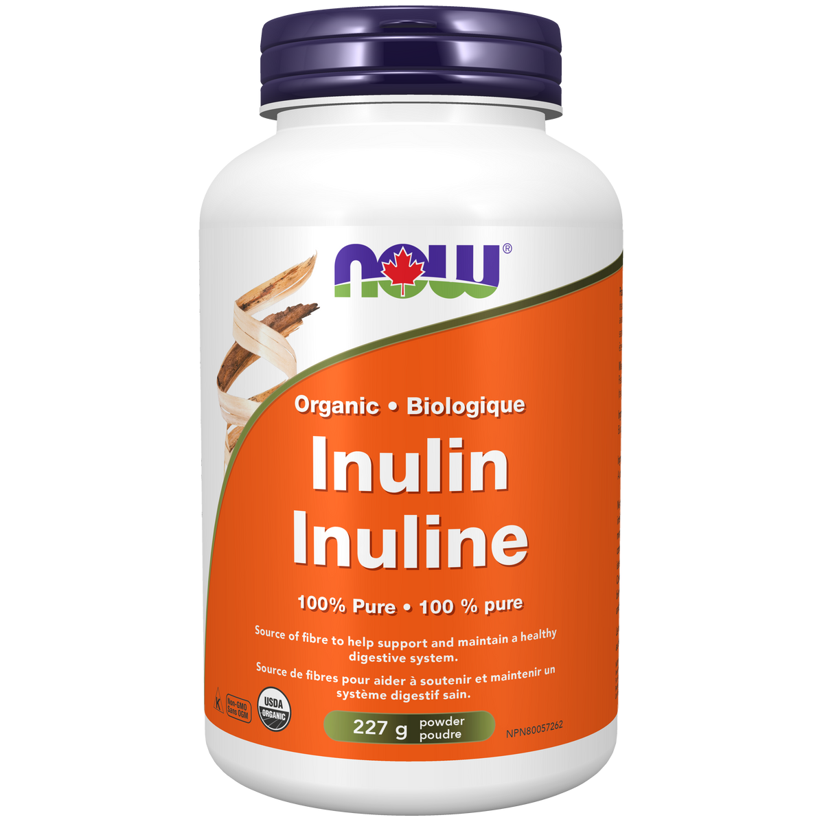 Inuline 100% pure en poudre 227g – Panier Santé Drummondville