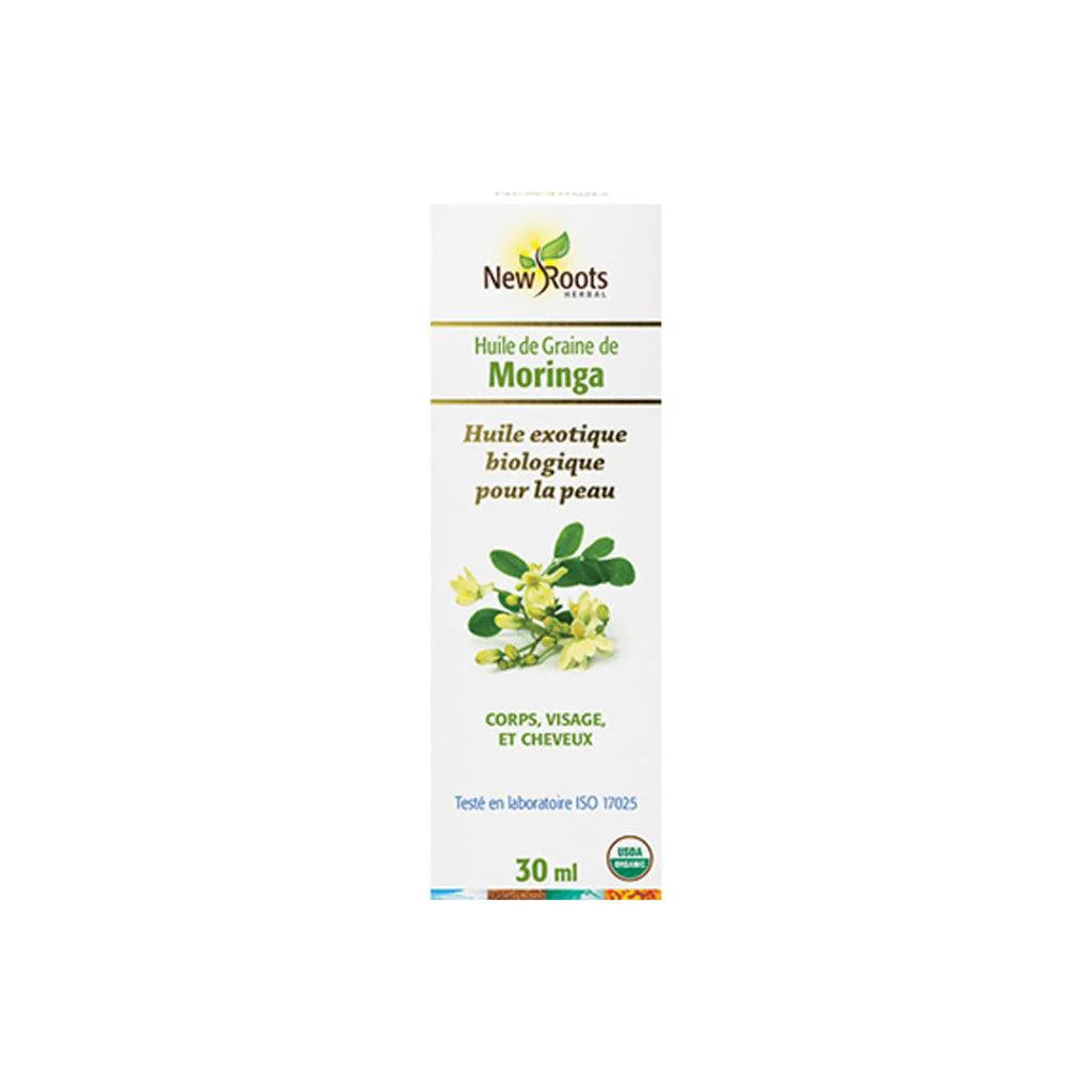 Huile végétale de graine de moringa 30ml – Panier Santé Drummondville