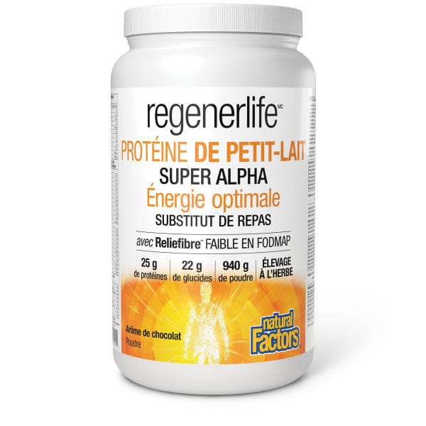 Regenerlife protéine de petit-lait super alpha – Panier Santé Drummondville