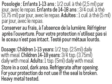 Neuromega 2750mg DHA à l'orange 150ml – Panier Santé Drummondville