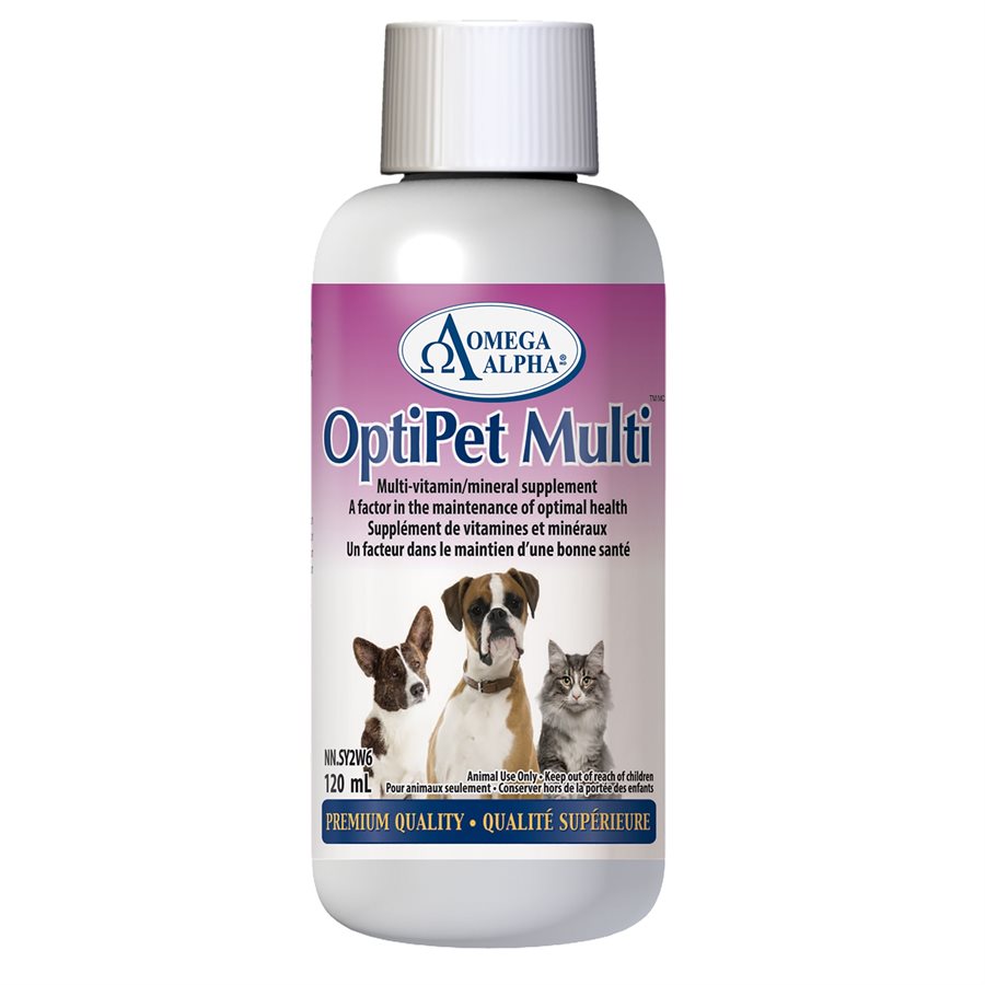 OptiPet Multi 120ml – Panier Santé Drummondville